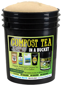 Compost Tea in a Bucket - Garden Center