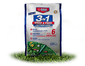 Bayer Advanced 3-In-1 Weed & Feed For Southern Lawns - Garden Center